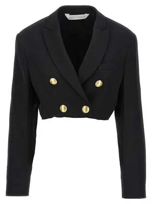 Palm Angels Cropped Blazers For Women