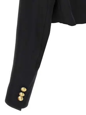 Palm Angels Double-breasted Cropped Blazer