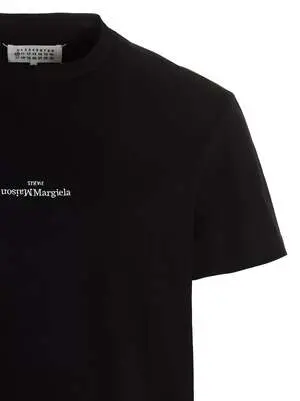 MAISON MARGIELA Paris' T-shirt - Black