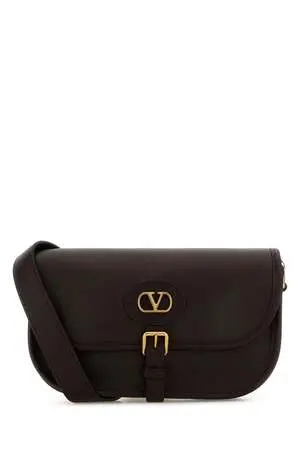 Valentino Garavani Leather Antibes Crossbody Bag - Brown