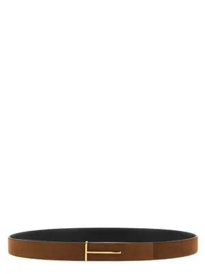 TOM FORD Slim T Reversible Belt - Multicolor