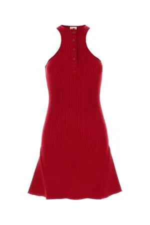 COURREGES Viscose Blend Dress - Red