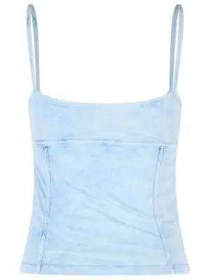 DIESEL® Light Stretch Cotton Tank Top - Blue
