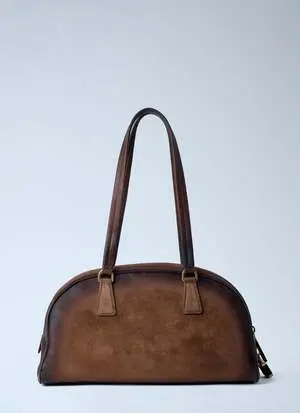 Prada Medium Suede Handbag