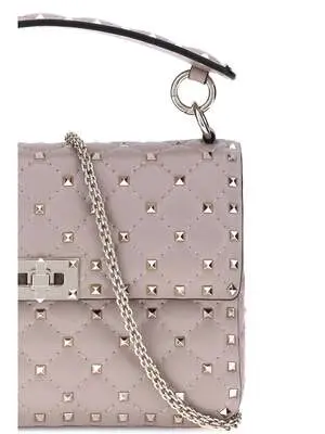 Valentino Garavani Rockstud Spike Shoulder Bag - Pink