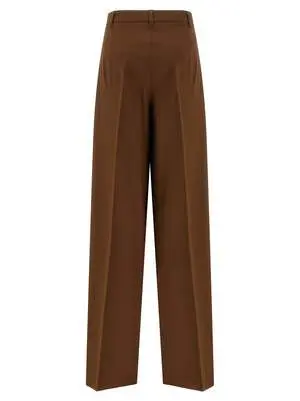 Max Mara Belted Wide Leg Trousers