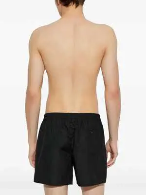 Dolce & Gabbana Boxer Shorts With Buttons - Black