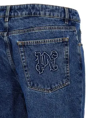 Palm Angels Lw Monogram Jeans