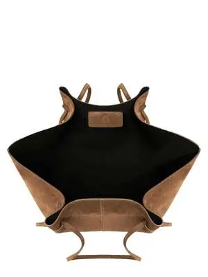 Yuzefi Mochi Raffia Bag - Brown