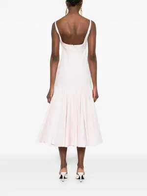 Jacquemus A-line Midi Dress - Multicolor