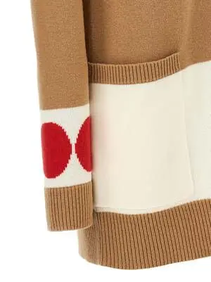 Max Mara Valido' Jacquard Knit Cardigan - Multicolor