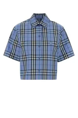 Burberry Embroidered Cotton Shirt