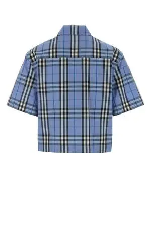 Burberry Embroidered Cotton Shirt