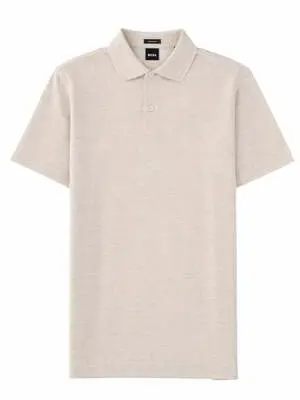 BOSS Polo H-press - Cream