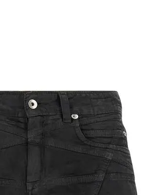 Rick Owens Lana Cut Offs Shorts - Black