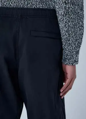 Stone Island Wide-leg Five-pocket Denim Trousers - Black