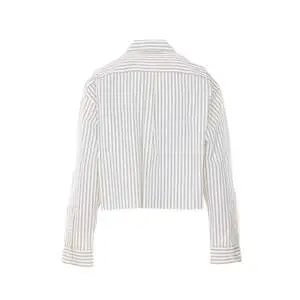 Miu Miu Striped Cotton Shirt