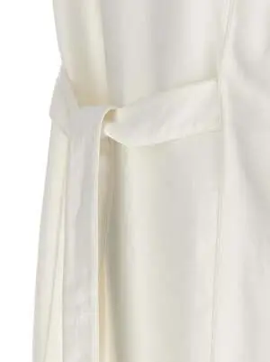 Max Mara Aureo Maxi Waistcoat - White