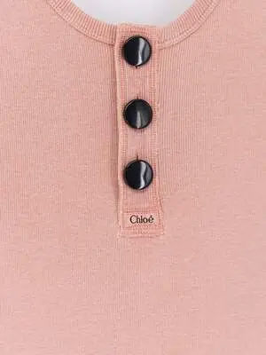 Chloé Cotton Tank Top