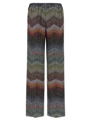 Missoni Zigzag Lamé Viscose Pants - Multicolor