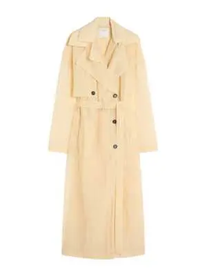 Sportmax Two-piece Technical Fabric Trench Coat
