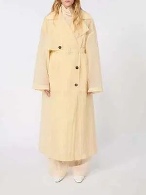 Sportmax Two-piece Technical Fabric Trench Coat