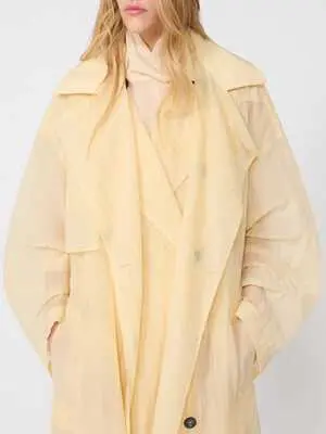 Sportmax Two-piece Technical Fabric Trench Coat