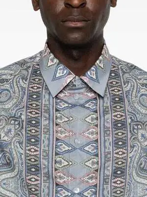 Etro Paisley Shirt - Blue