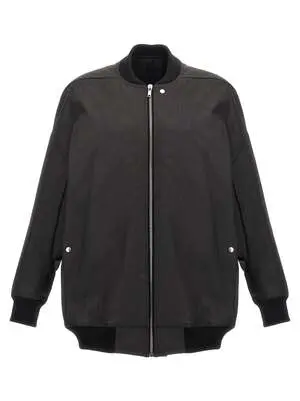 Rick Owens Jumbo Peter Flight Jacket - Black
