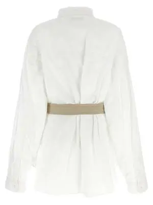Balenciaga Belted Cotton Shirt
