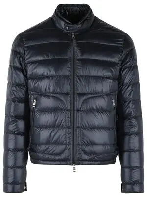 Moncler Acorus Polyamide Short Down Jacket - Blue