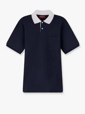 Gucci Cotton Piquet Polo Shirt - Multicolor