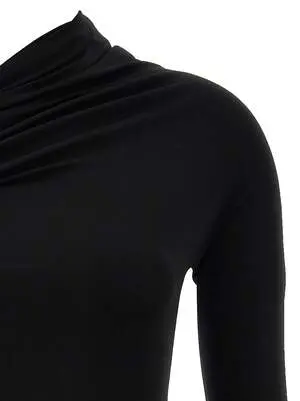 COURREGES Twist Crepe Mini Dress
