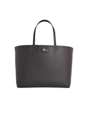 Burberry Bloomsbury Medium Reversible Leather Tote Bag - Brown