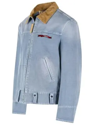 Marni Light Cotton Jacket With Coated Collar