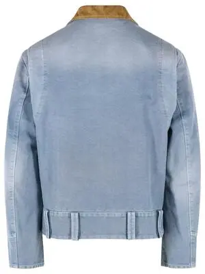 Marni Light Cotton Jacket With Coated Collar