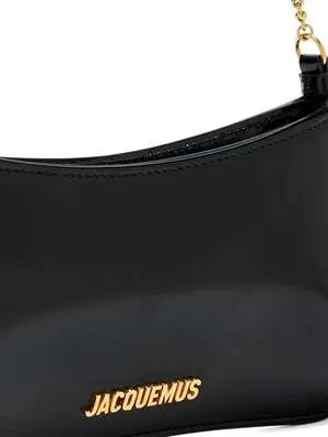 Jacquemus Chain Shoulder Bag - Black