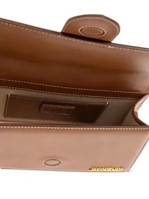 Jacquemus Big Bambino Leather Top Handle Bag - Brown
