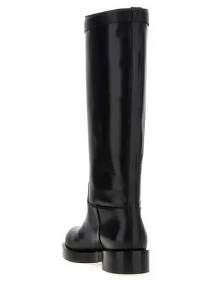 Mach & Mach Galaxy Embellished Leather Boots