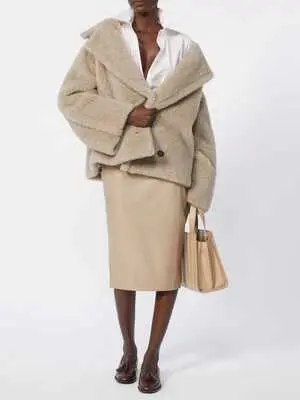 Max Mara Alpaca And Cashmere Teddy Coat - Multicolor
