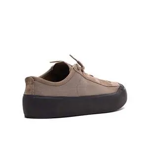 Stone Island Lace-up Suede And Fabric Low-top Sneakers - Brown