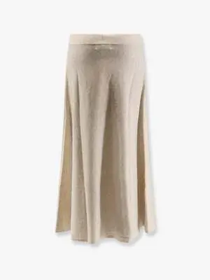 LISA YANG Torie Cashmere Skirt - Multicolor