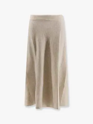 LISA YANG Torie Cashmere Skirt - Multicolor