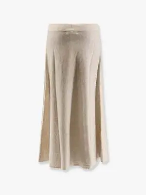 LISA YANG Torie Cashmere Skirt - Multicolor