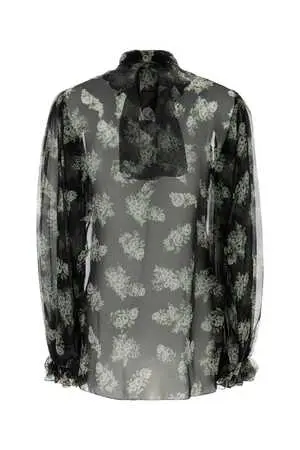 Dolce & Gabbana Printed Silk Blouse - Multicolor