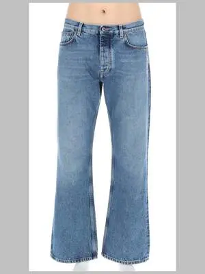 Off-White Off-White Men Jeans Half Arrow Blue