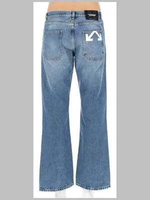 Off-White Jeans Half Arrow - Blue