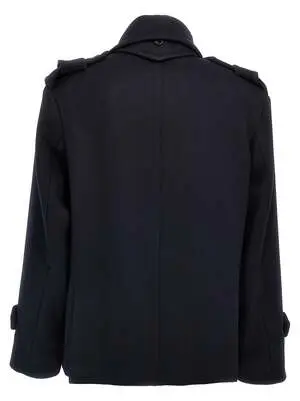 Max Mara Laveno Double-breasted Coat - Blue