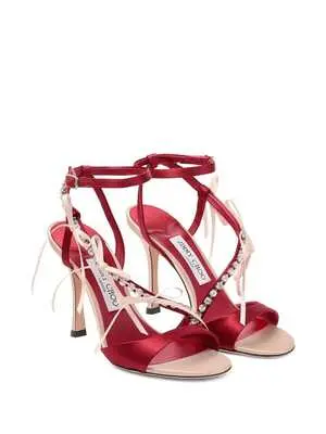 JIMMY CHOO Lula Sandals - Red