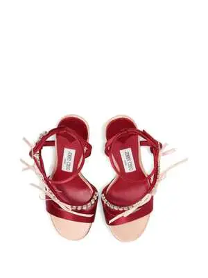 JIMMY CHOO Lula Sandals - Red